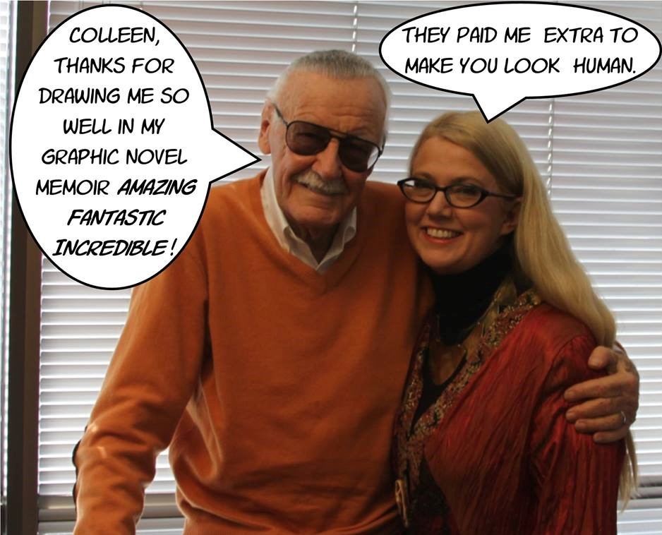 Stan Lee, By Colleen Doran - The Real Stan Lee