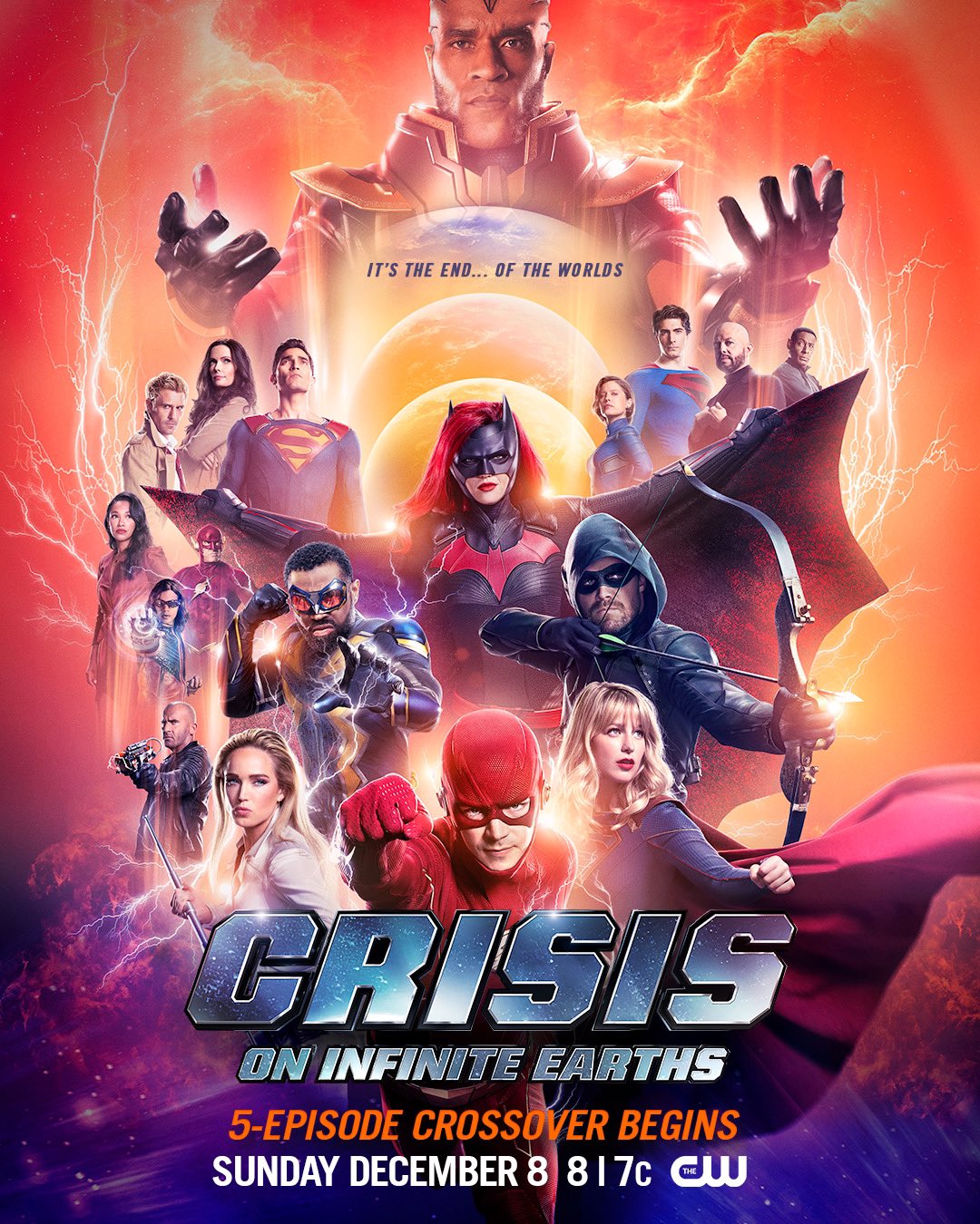 New Poster and Trailer Revealed for Arrowverse CW Crossover ‘Crisis on ...