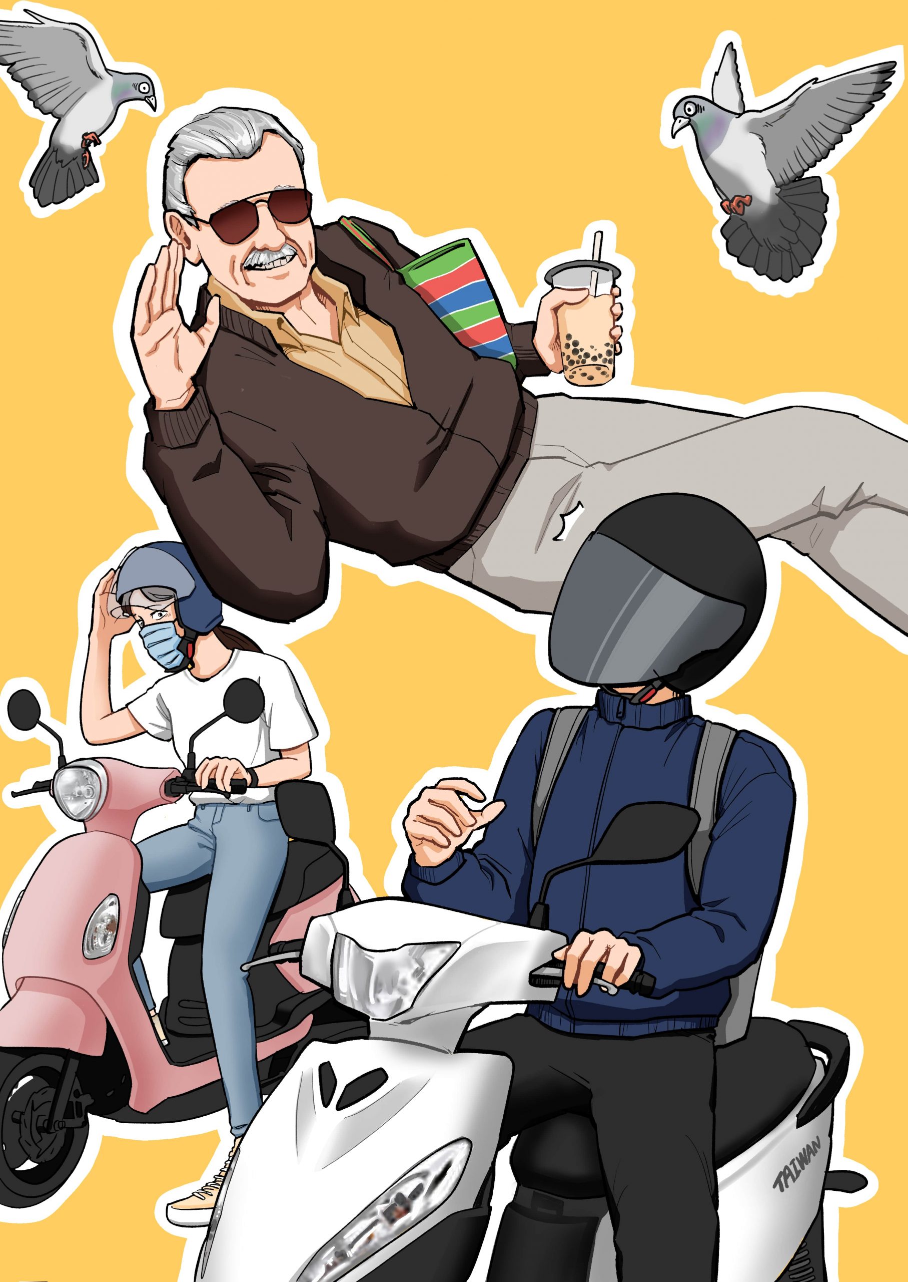 Stan Lee Fan Art: Imagine Stan in Taiwan!