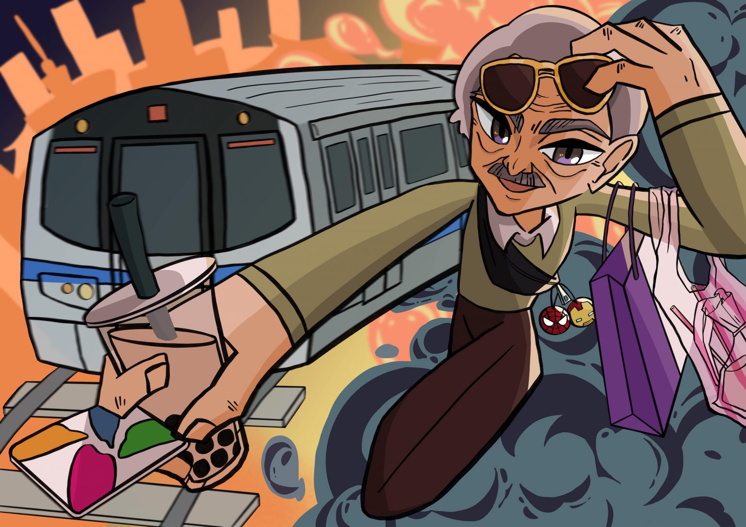 Stan Lee Fan Art: Imagine Stan in Taiwan!